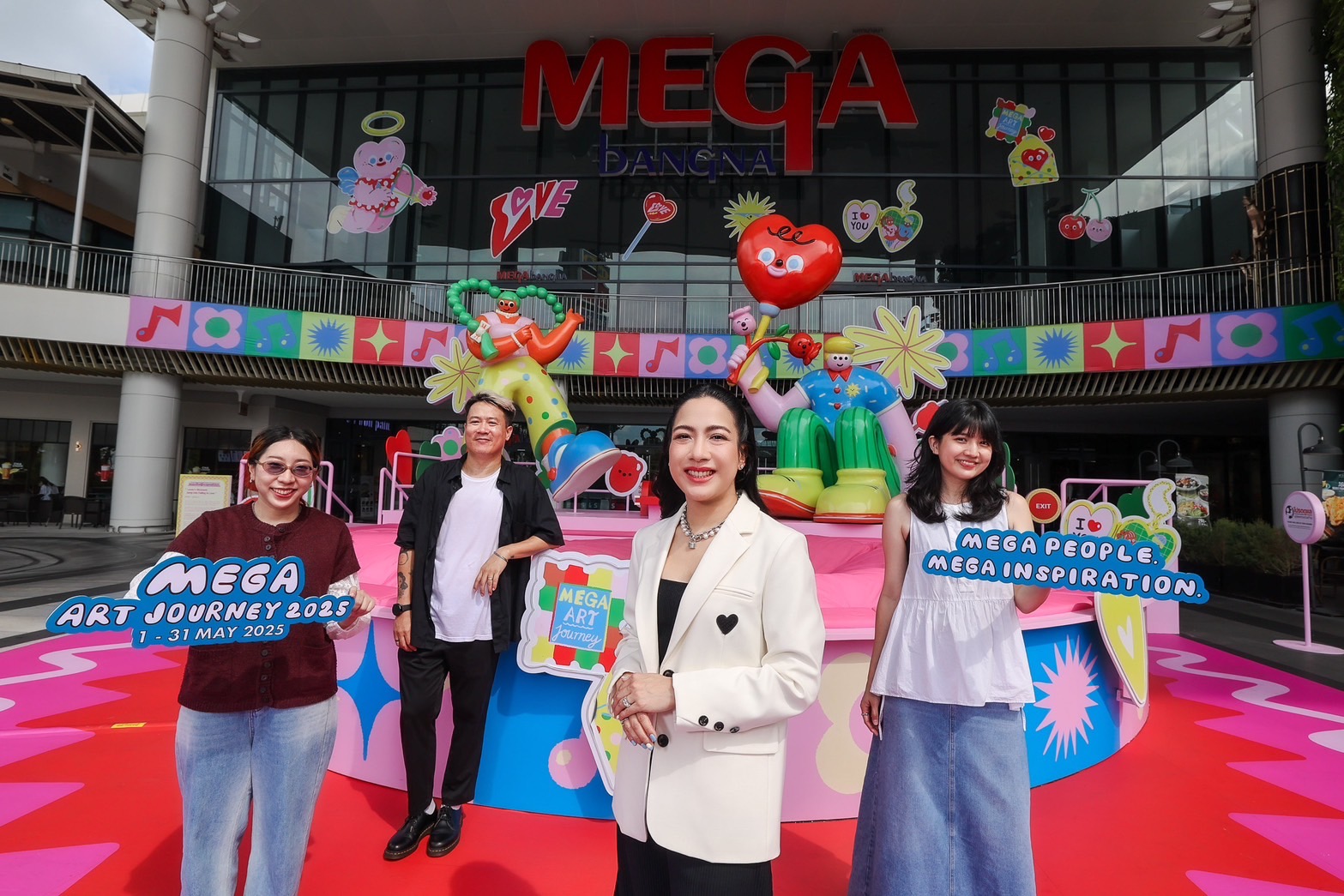 เมกาบางนา จัดเทศกาลศิลปะสุดยิ่งใหญ่แห่งปี ดึง 4 ศิลปินคนรุ่นใหม่ ร่วมค ...